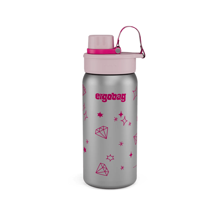ergobag Stainless Steel Bottle Glittery