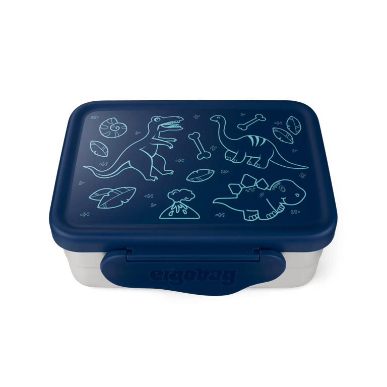 ergobag Stainless Steel Lunchbox Blue