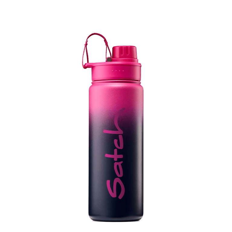 satch Stainless Steel Drinking Bottle Pink Graffiti