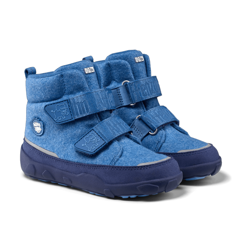 Affenzahn Mid Boot Wool Comfy Elephant - 32