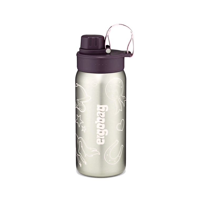 ergobag Stainless Steel Bottle Purple