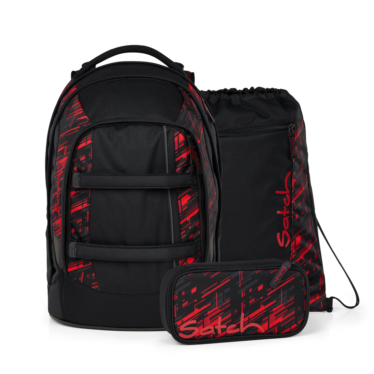 Satch pack schulrucksack set night rider