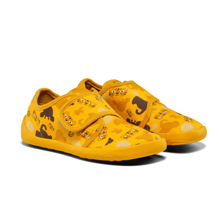 Affenzahn Hausschuh Baumwolle Movy Tiger - 28