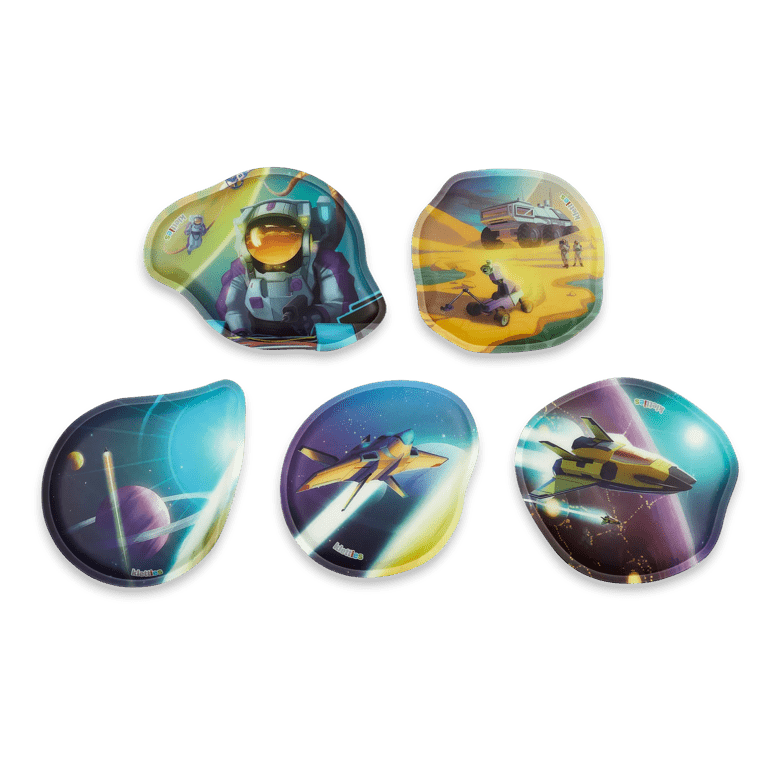 ergobag Contour Klettie Set Sky Space