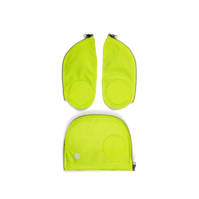 ergobag Fluo LED Zip Set Gelb