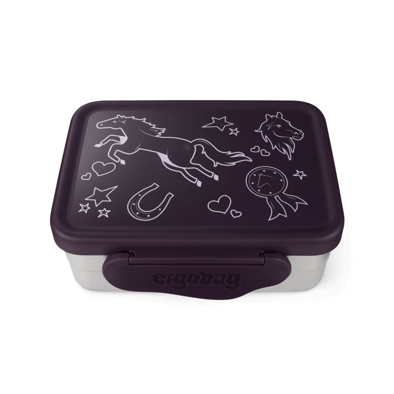 ergobag Stainless Steel Lunchbox Purple
